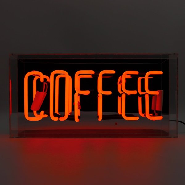 Neonlampa Box 'Coffee' – Brandstationen Store & Studio