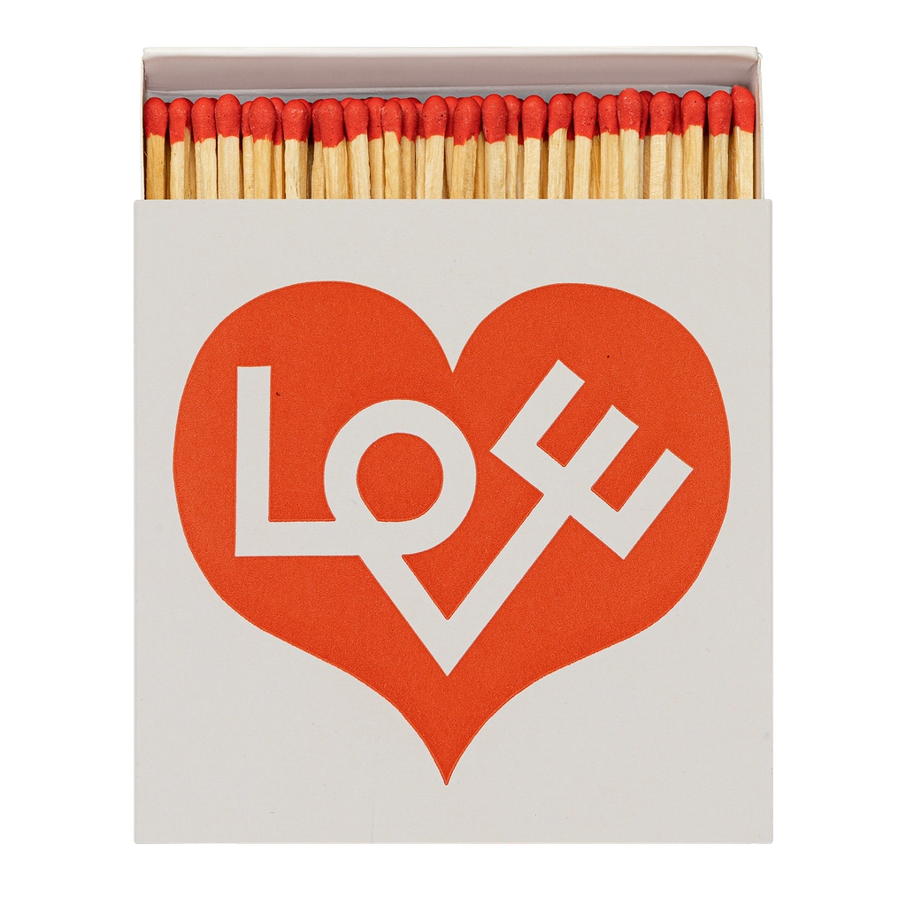 Tändstickor Love Heart Matches – Brandstationen Store & Studio