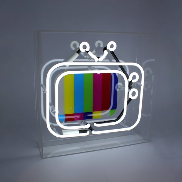 Neonlampa Box 'TV' – Brandstationen Store & Studio